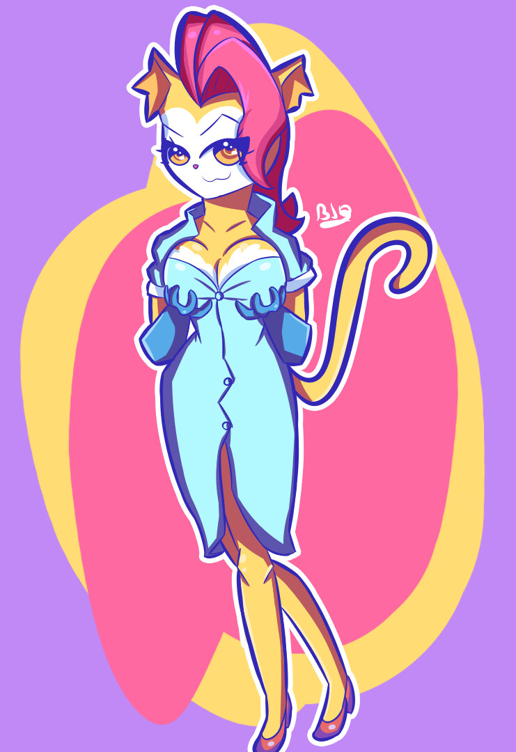 Artstation Hey Its Dr Pussycat From Peepoodo