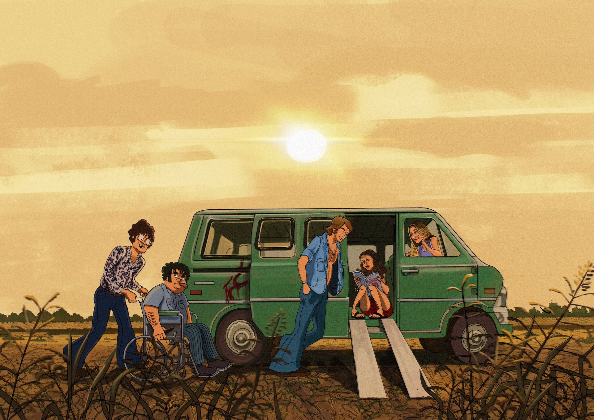 ArtStation - Rest Stop