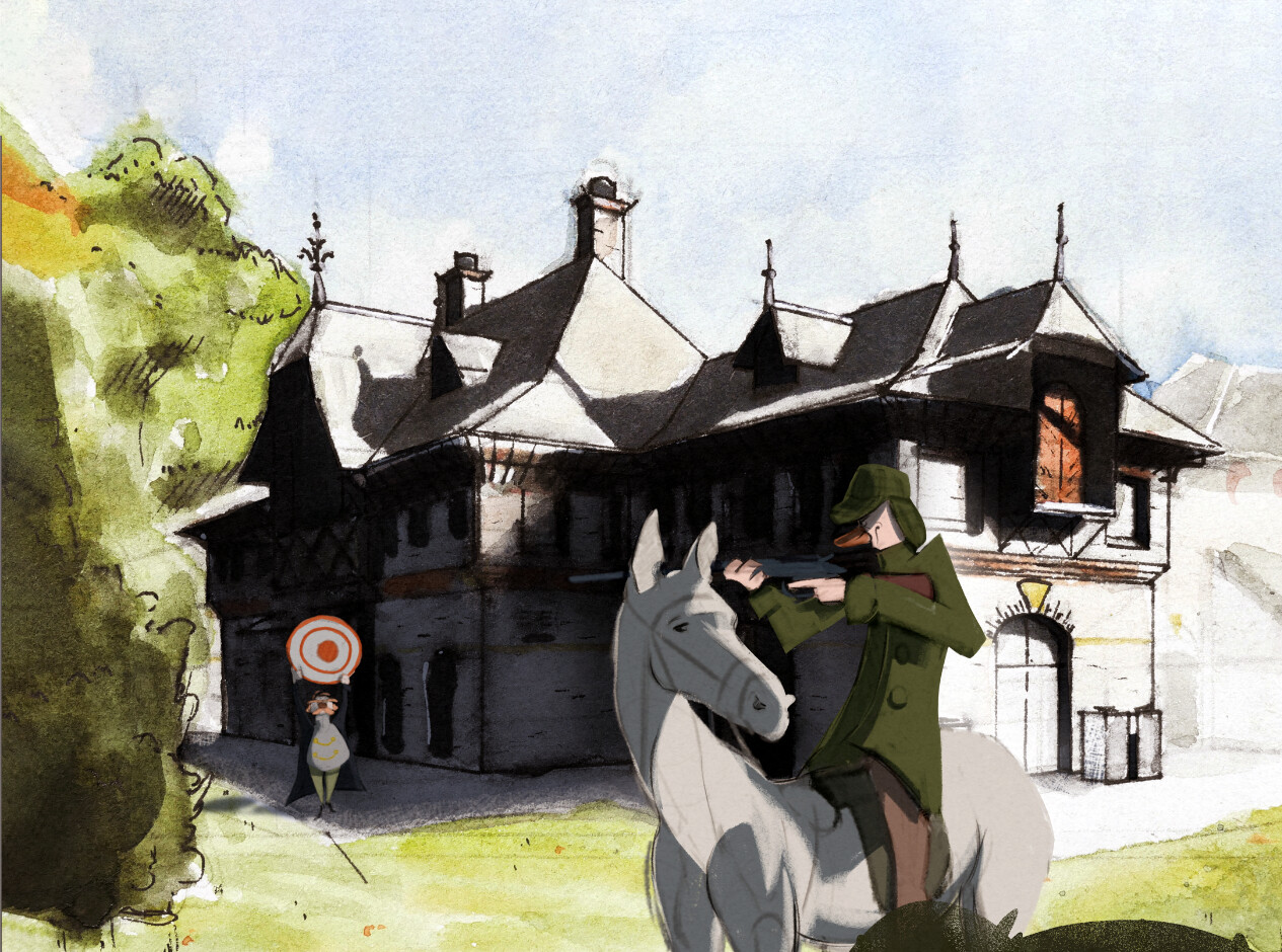 ArtStation - aiming practise