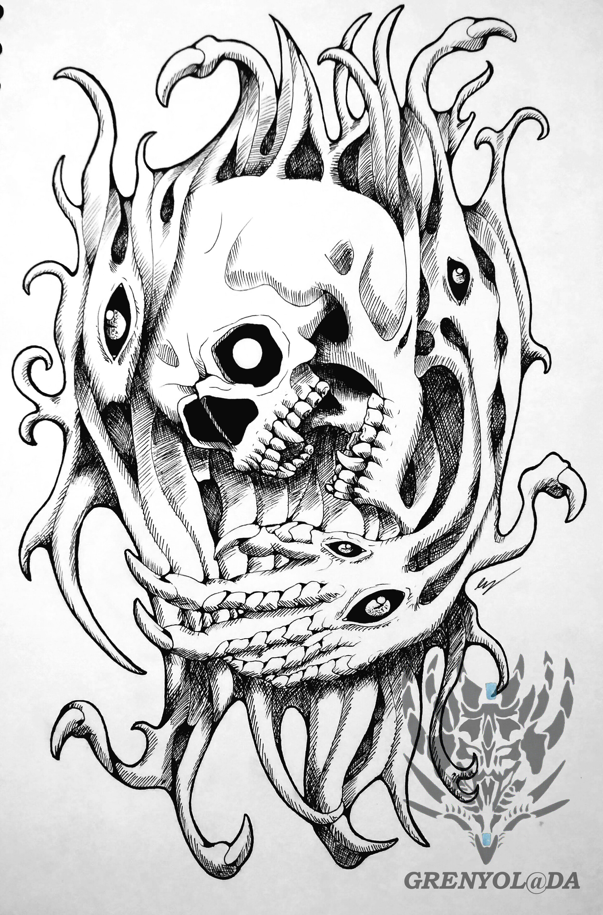 ArtStation - Demon writhe