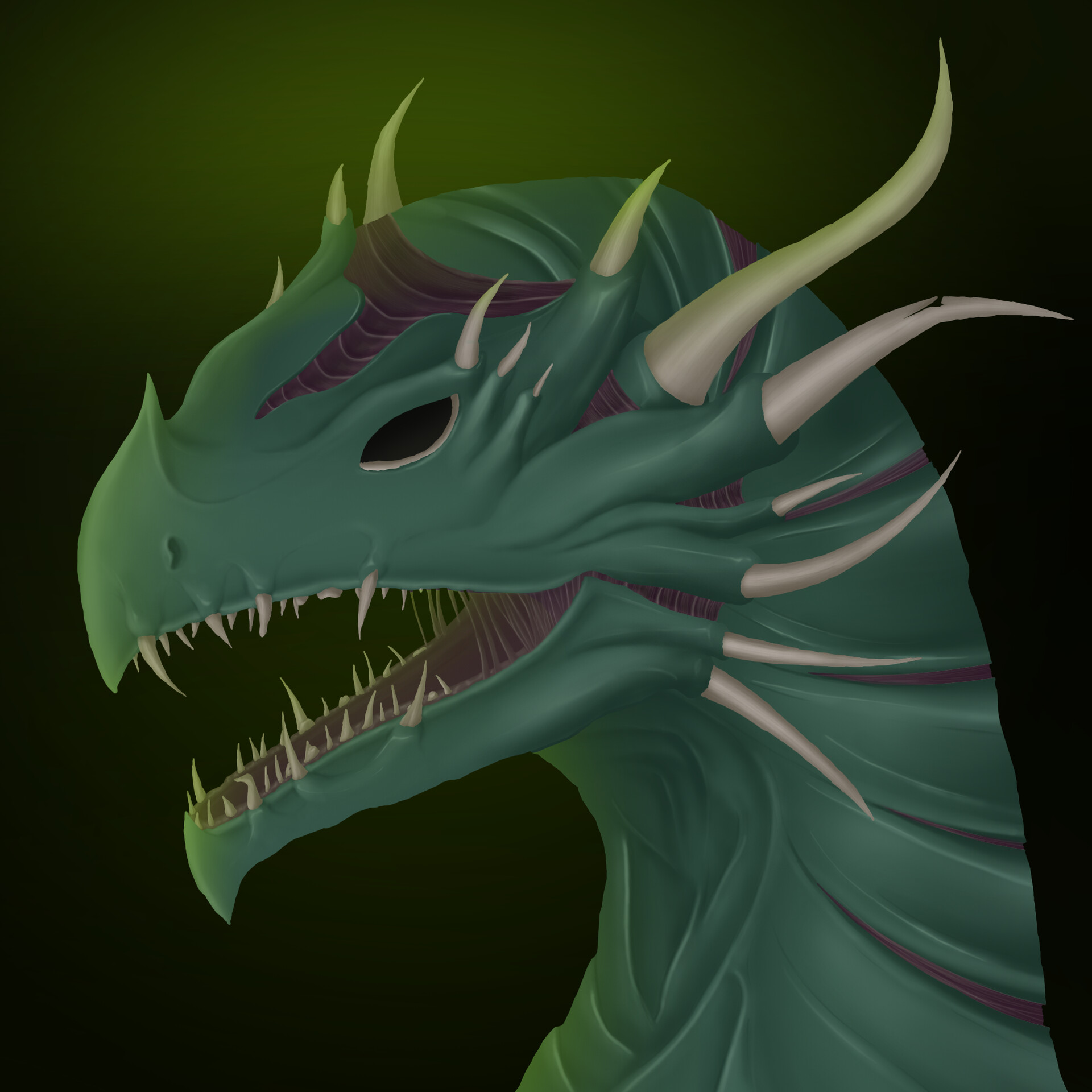 ArtStation - Undead Dragon