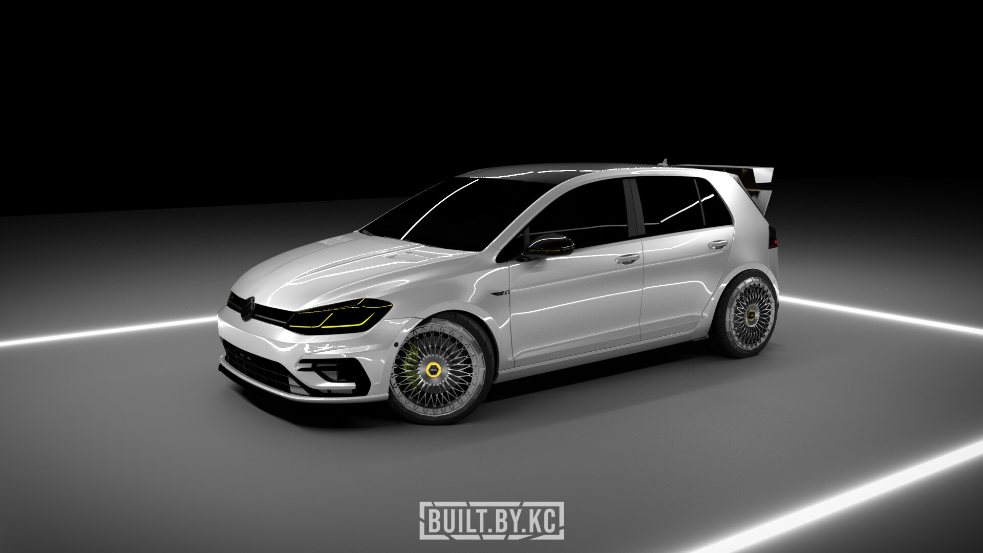 ArtStation - Vw Golf R MK7.5 2019