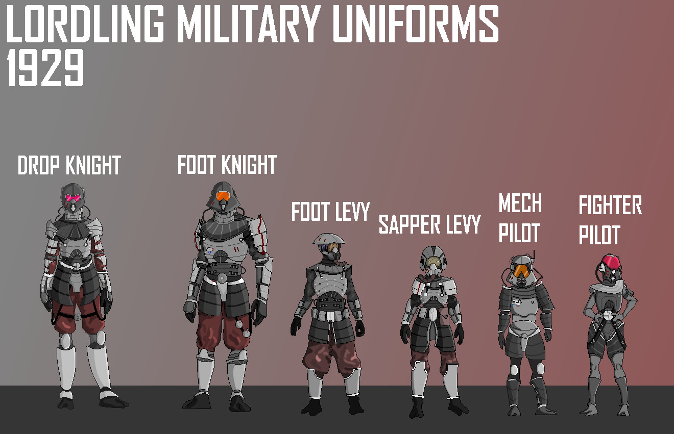 ArtStation - Lordling Uniforms