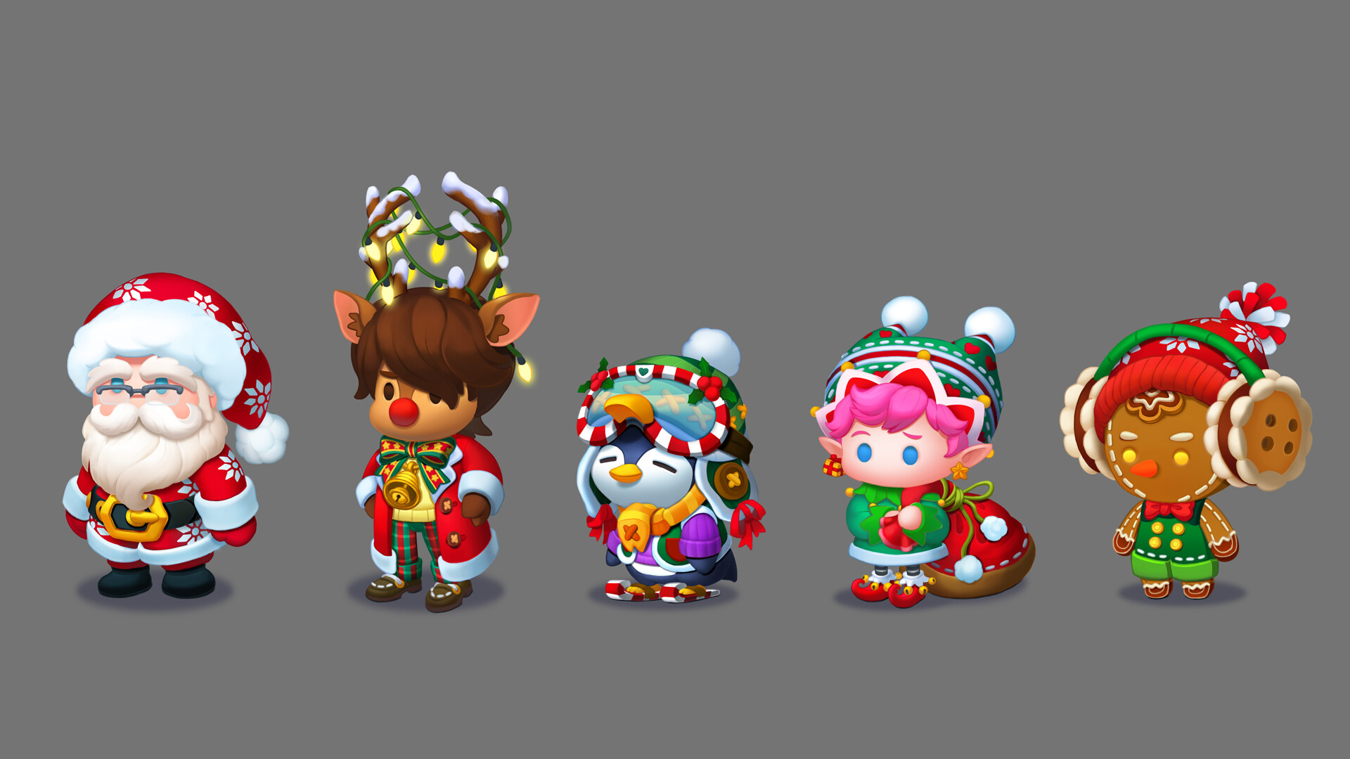 ArtStation - Christmas Characters