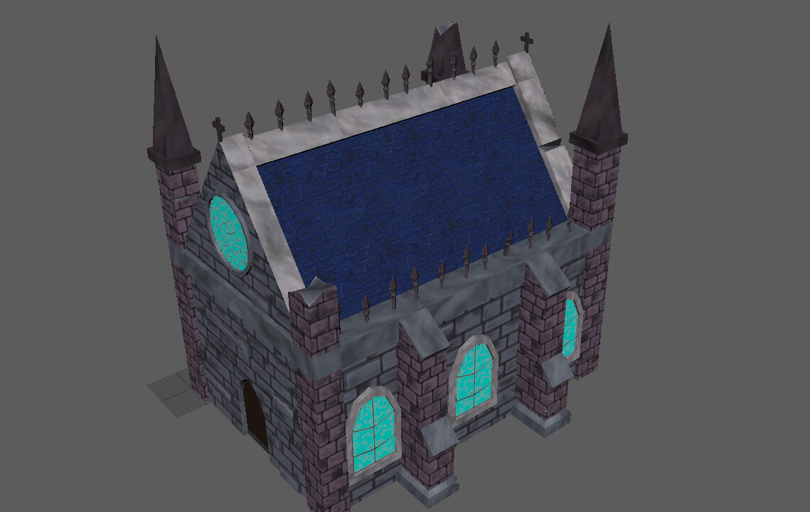 ArtStation - Graveyard Crypt and additional props