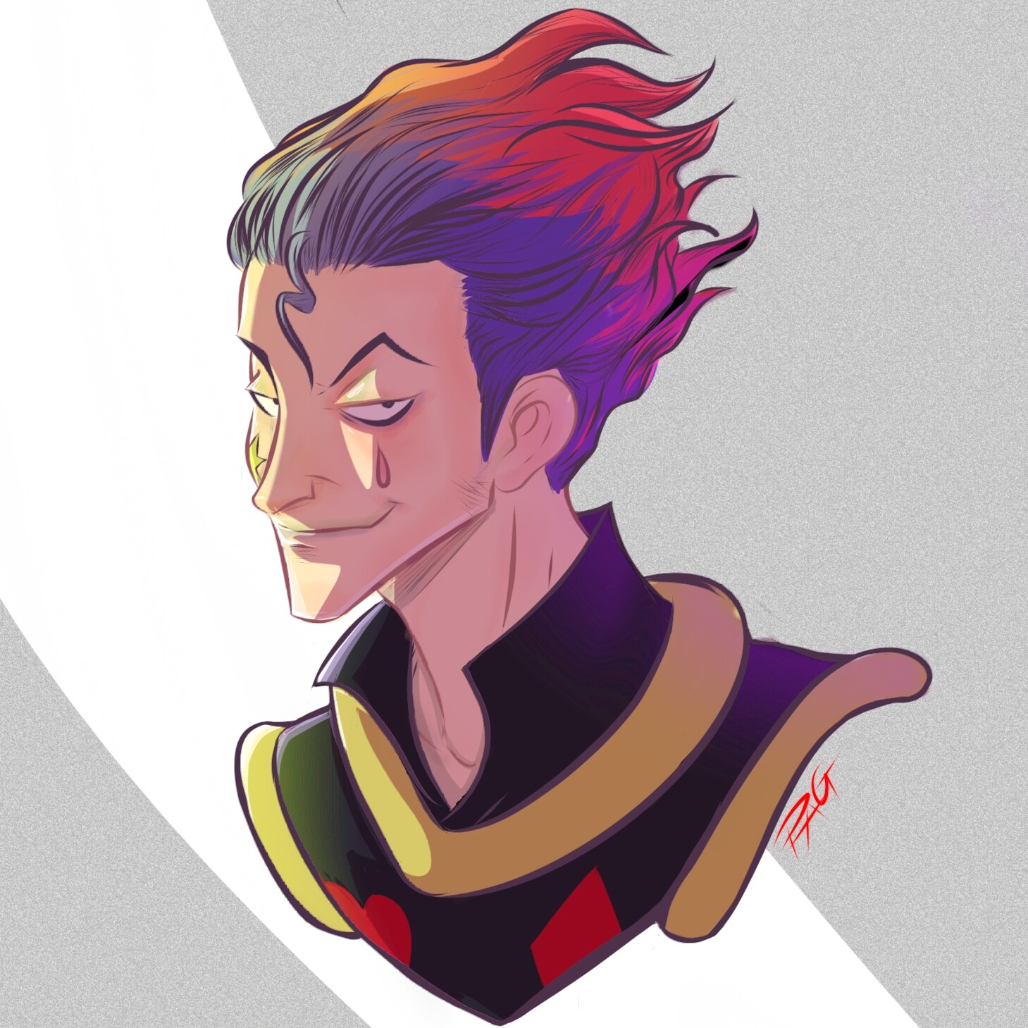ArtStation - HISOKA FANART PORTRAIT