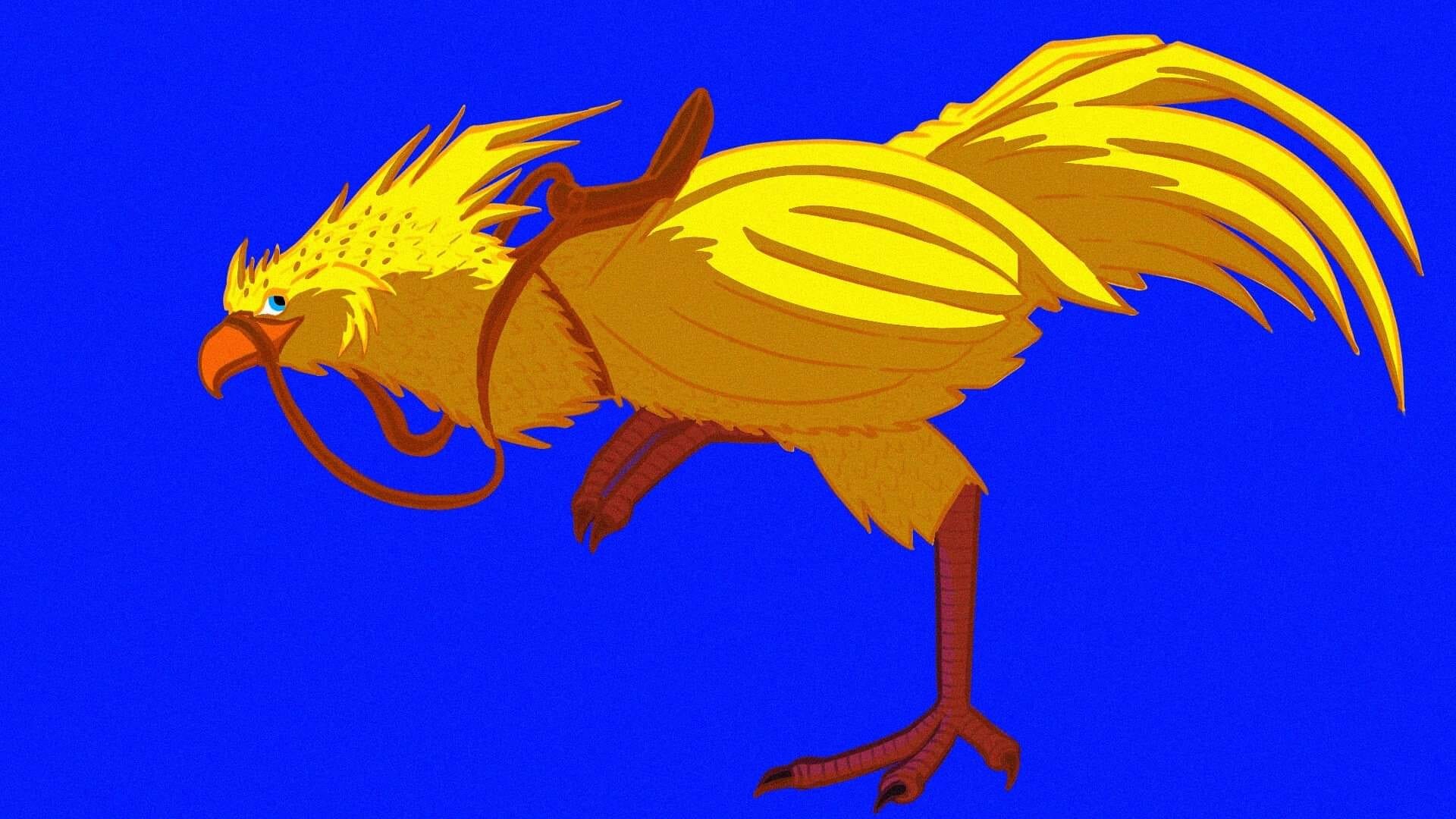 ArtStation - Chocobo Final fantasy Fan art