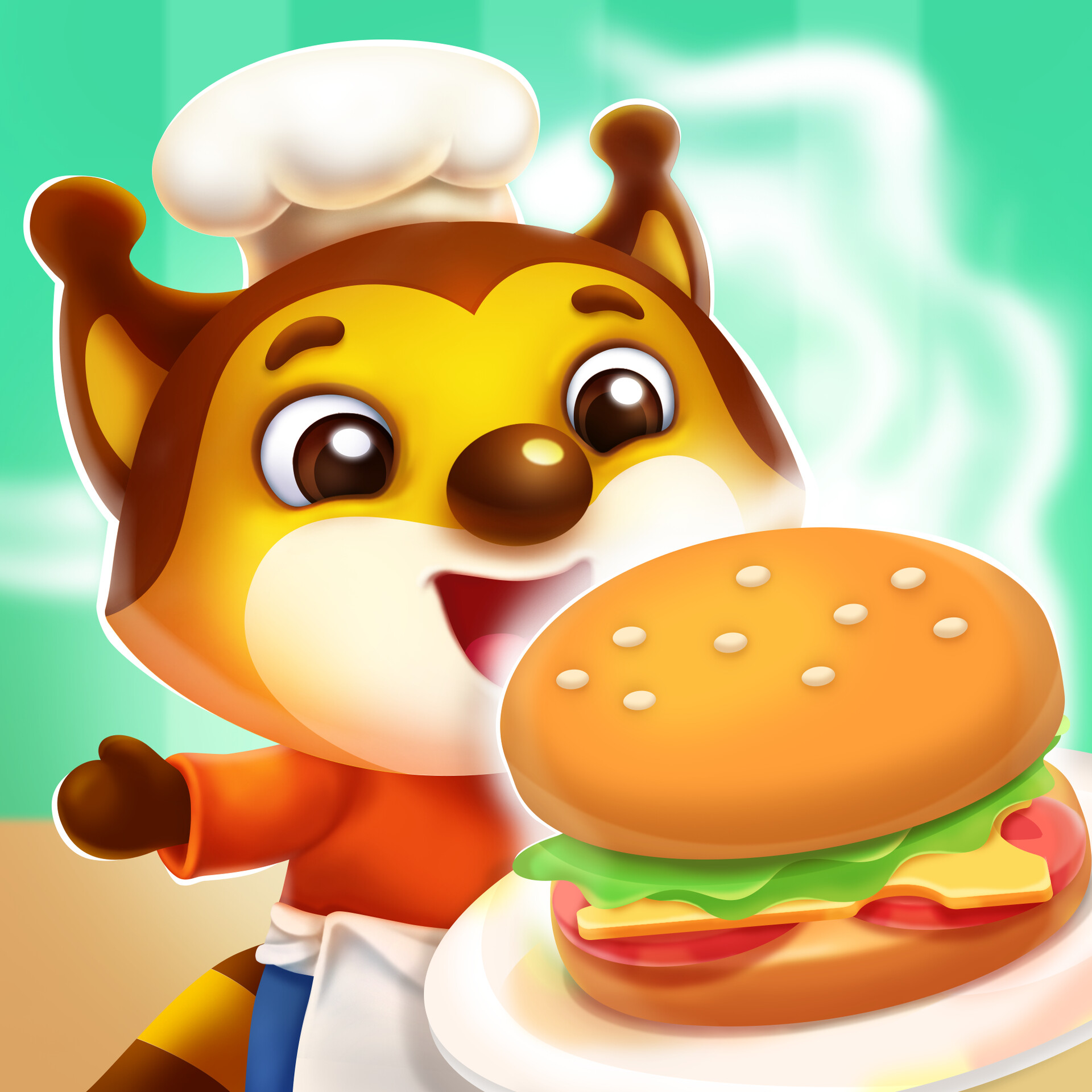 ArtStation - Kids game icon idea