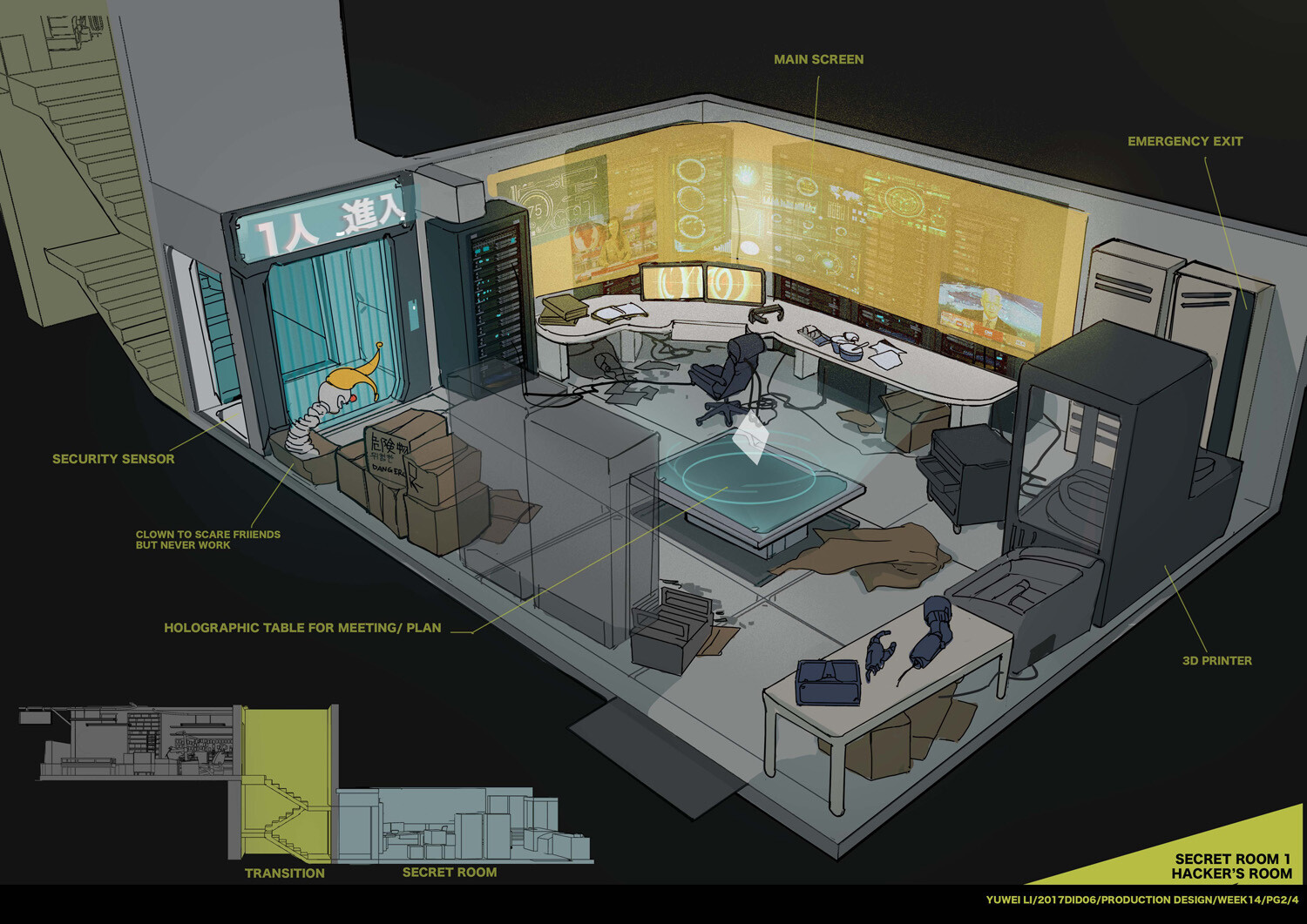 Tyler Messer - Secret Room Project [Revised]