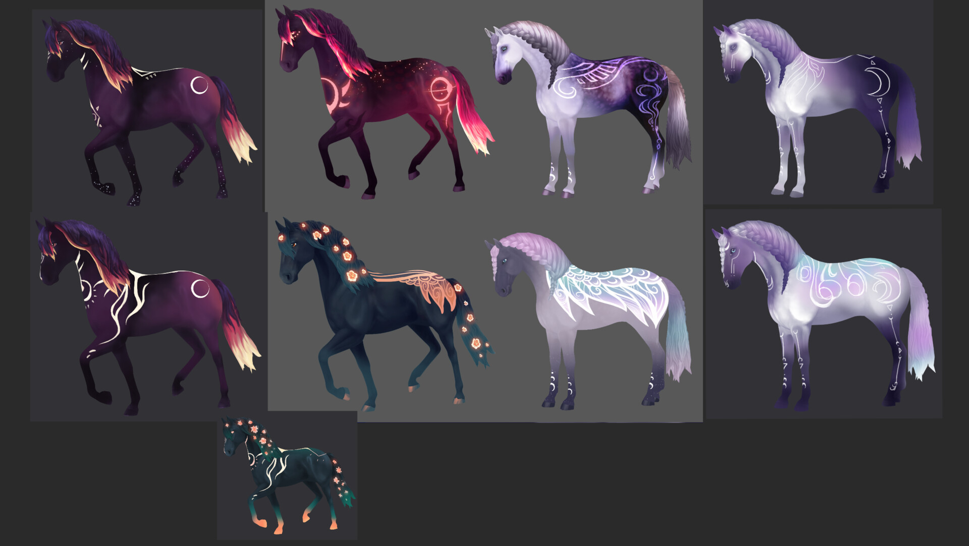 Matilda Geijer - Magical Horses - Umbra & Ayla