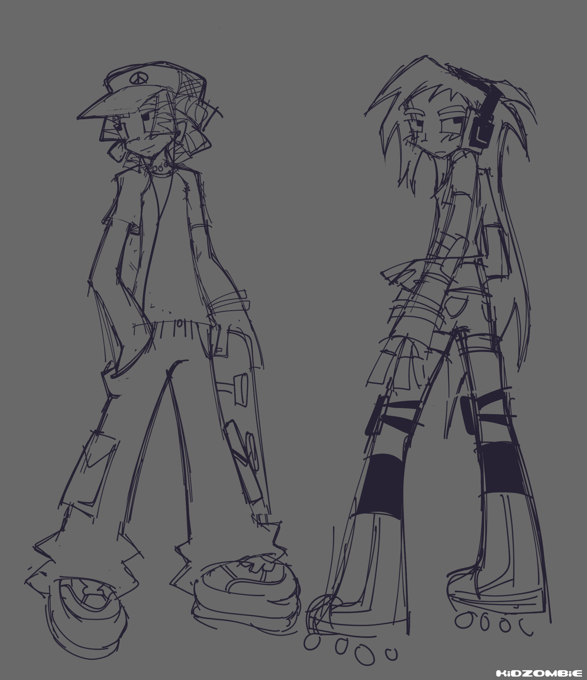 Leigh M. - humming the bassline.