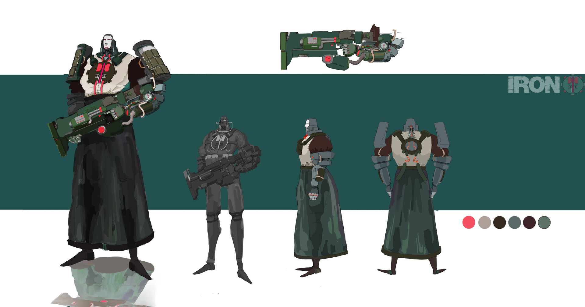 ArtStation - 钢铁氏族【Steel clan】