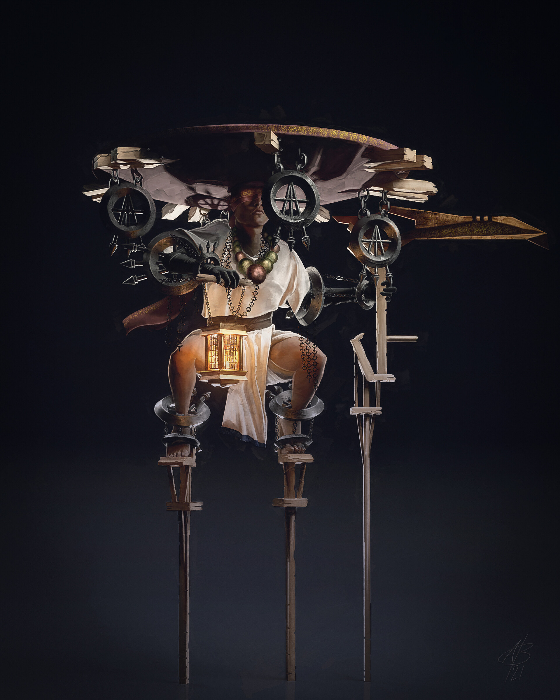 ArtStation - Swamp Patroller (2021)