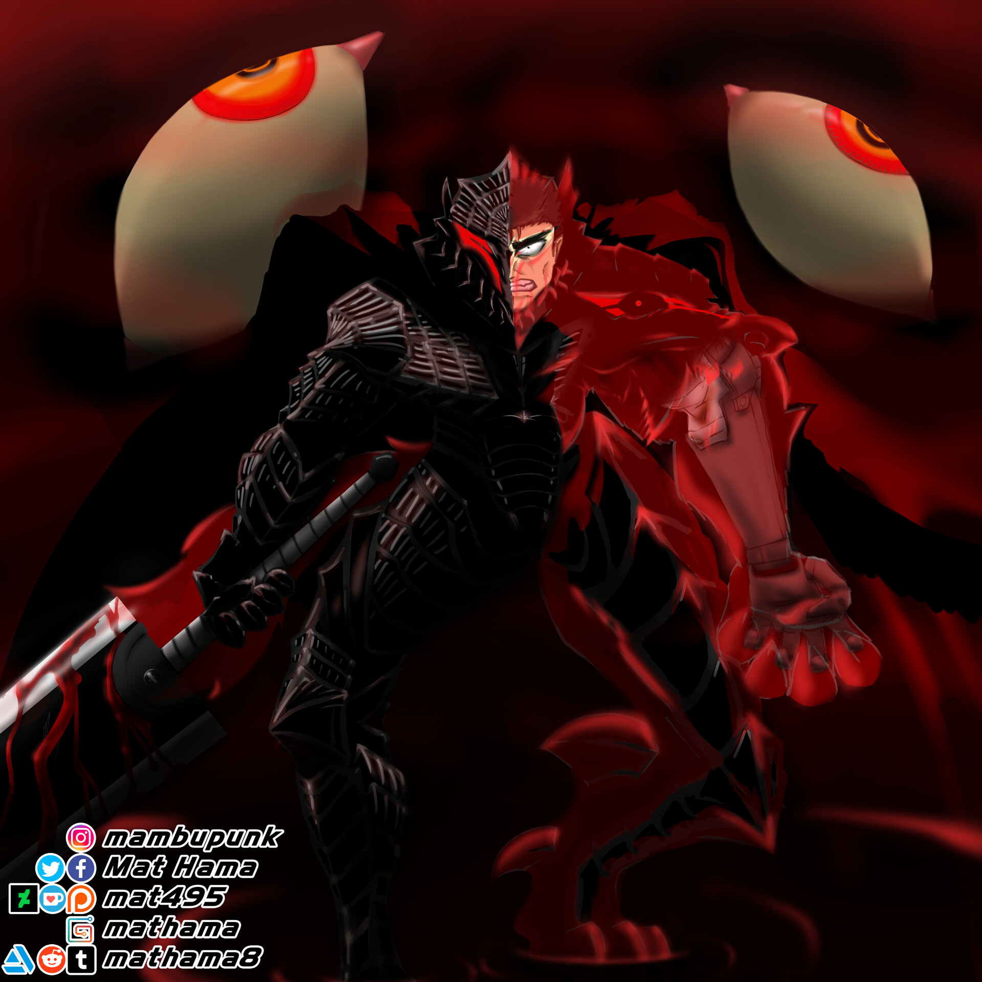 Berserk Guts Wolf Armor