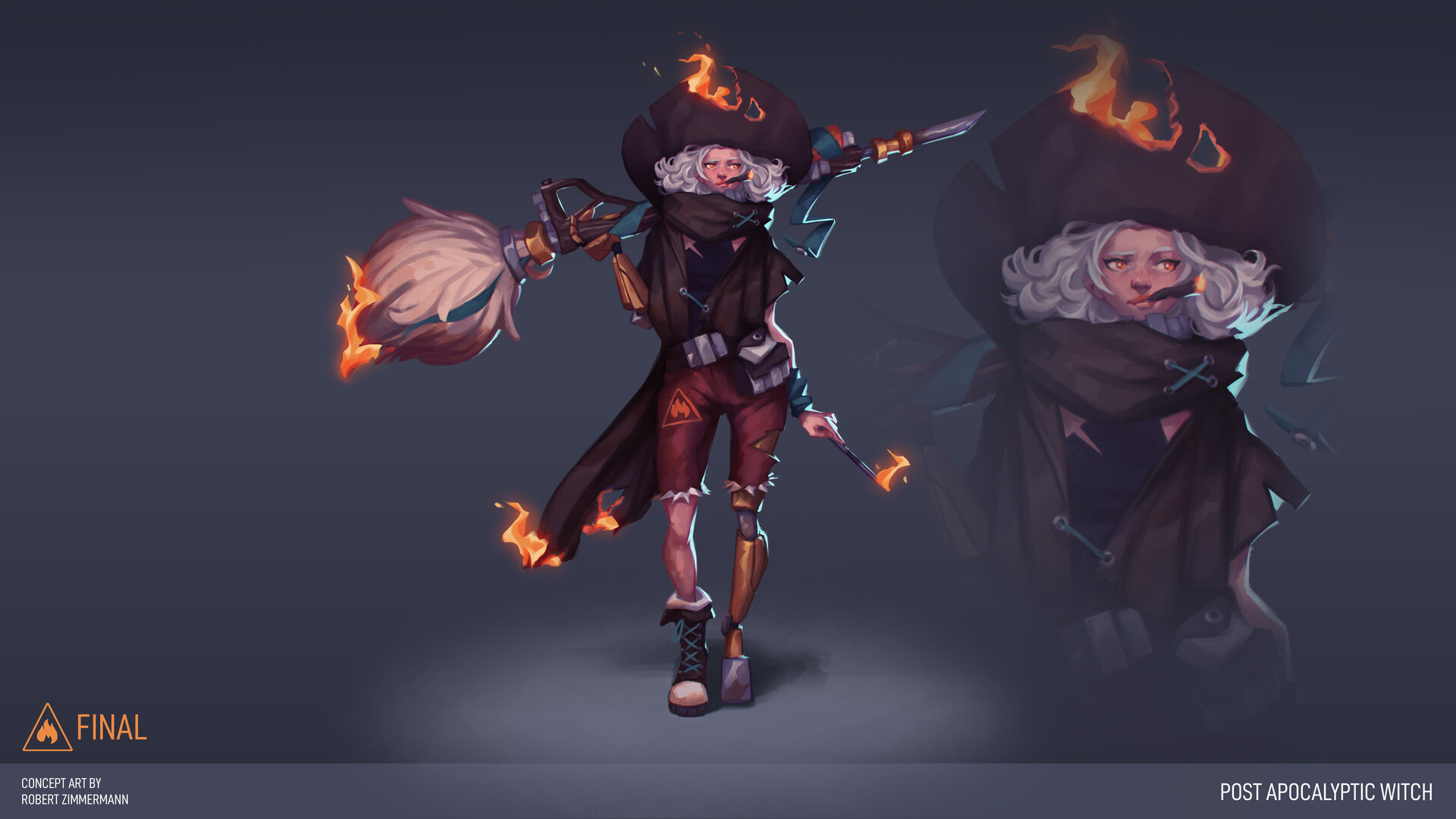 Robert Zimmermann - post apocalyptic witch