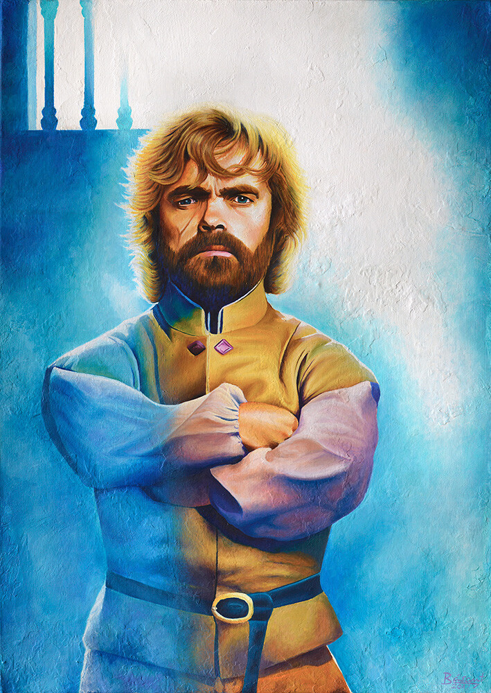 ArtStation - "THE IMP" - oil on canvas - 50x70 cm