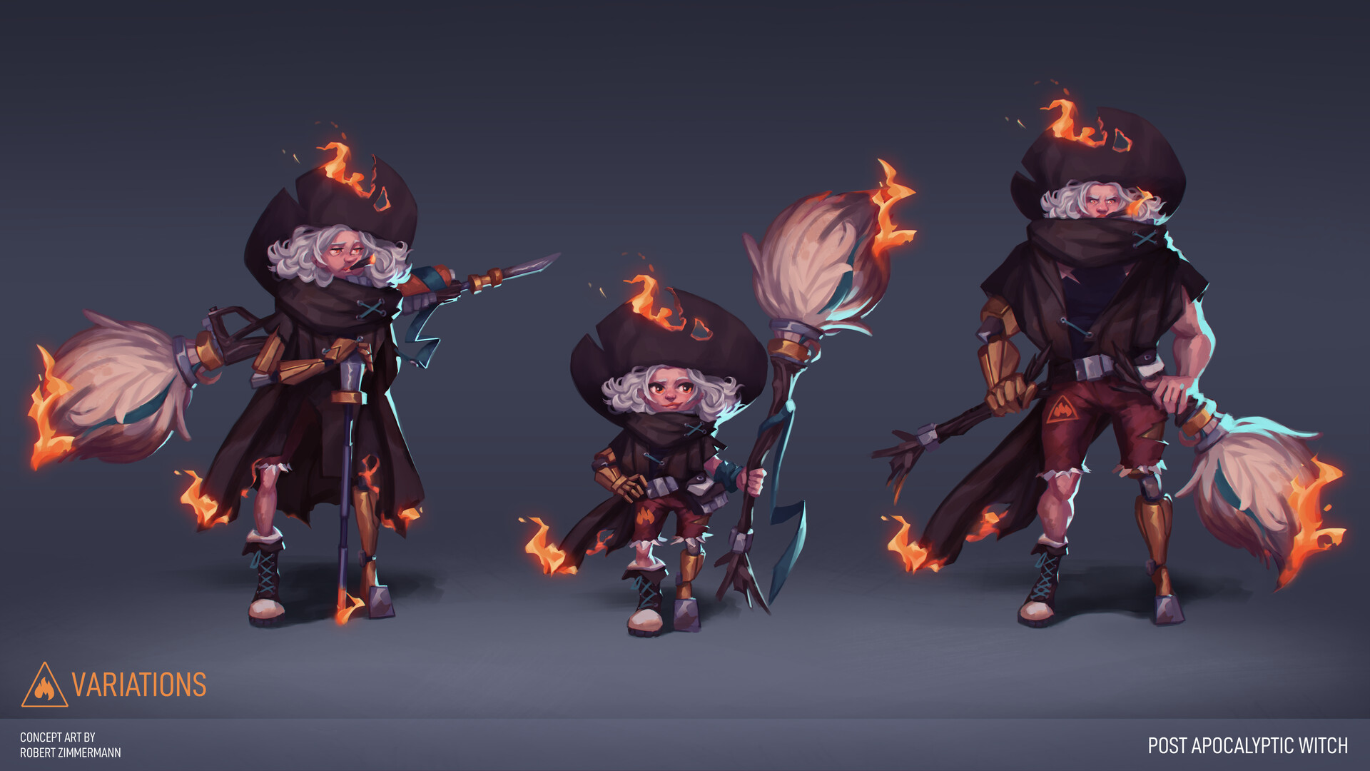 Robert Zimmermann - post apocalyptic witch