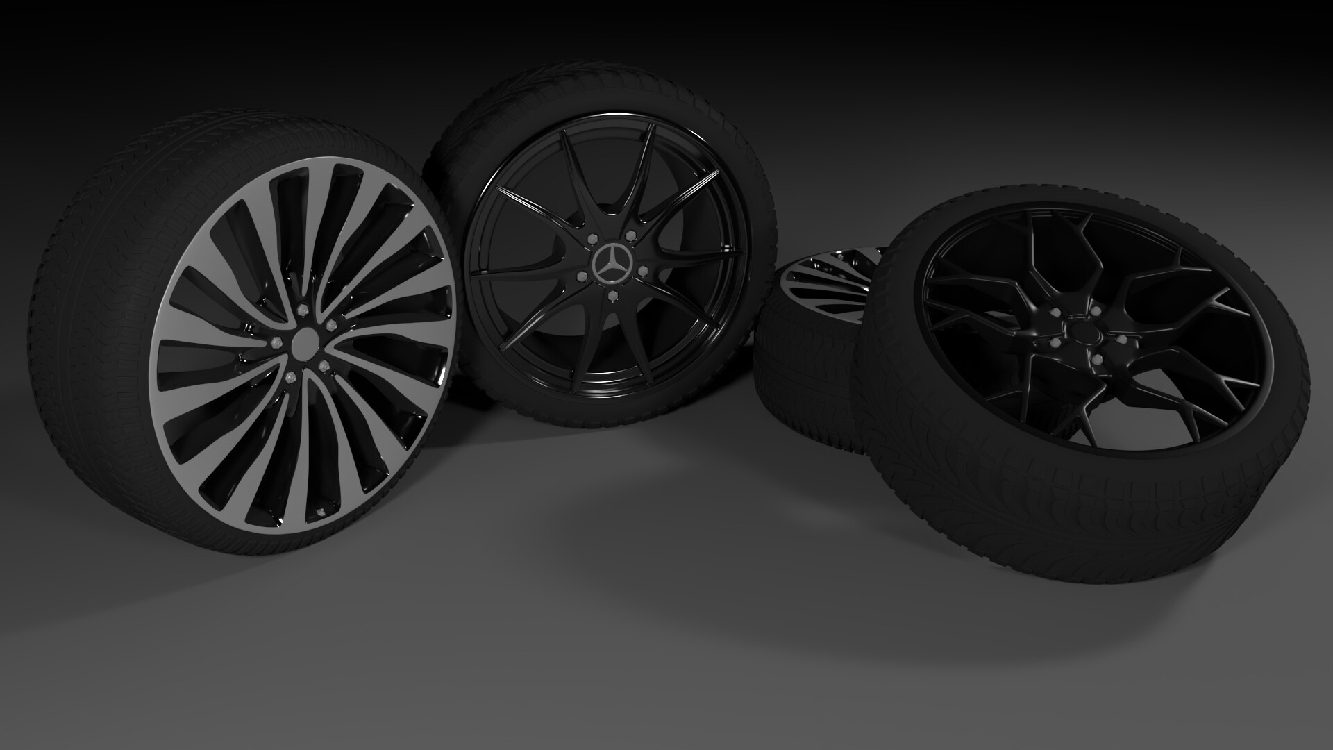 ArtStation - Lincoln, AMG GT and Ford Gt Rims