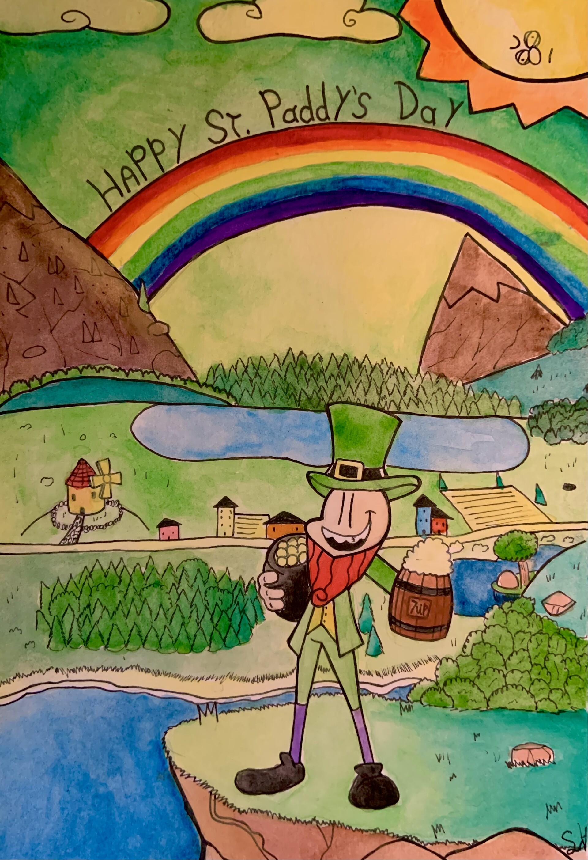 ArtStation - Happy St. Paddy’s Day from Shane