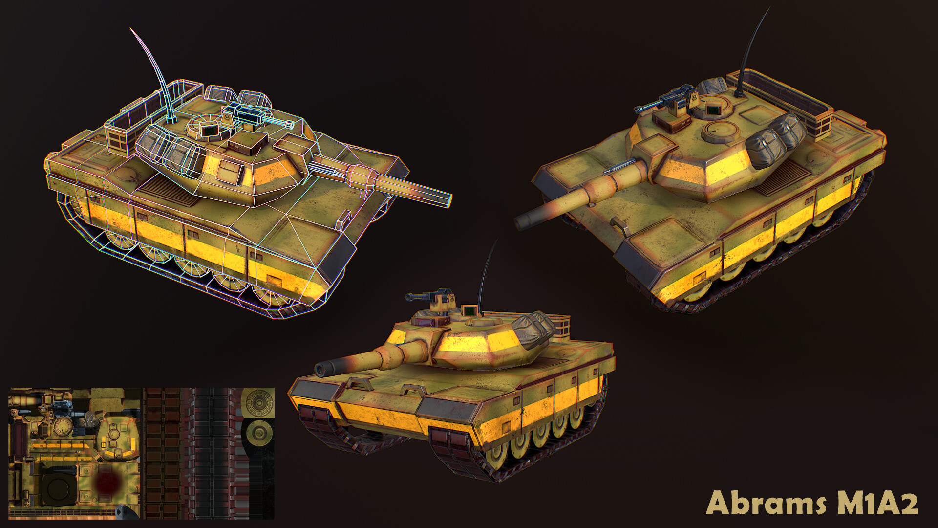 ArtStation - Abrams M1A2