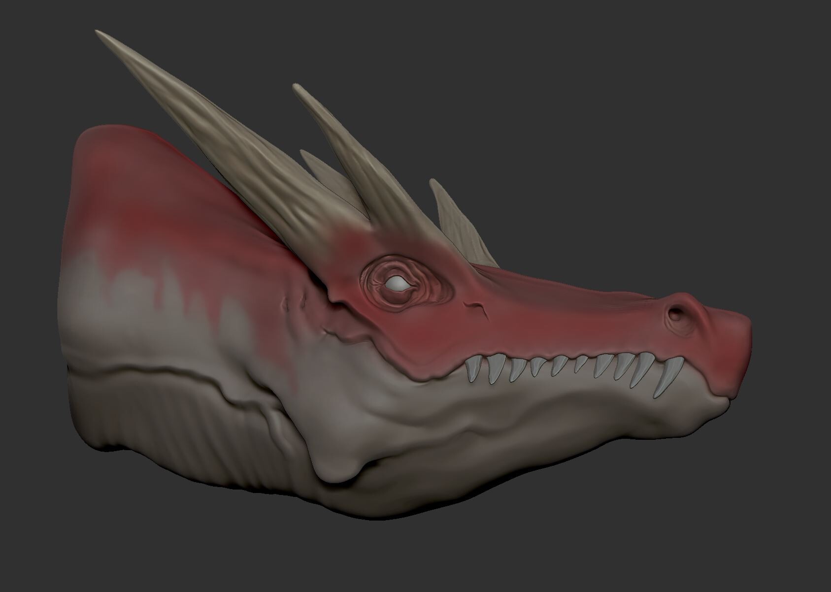 Richard Bryce Gore - Dragon Sculpt Studies