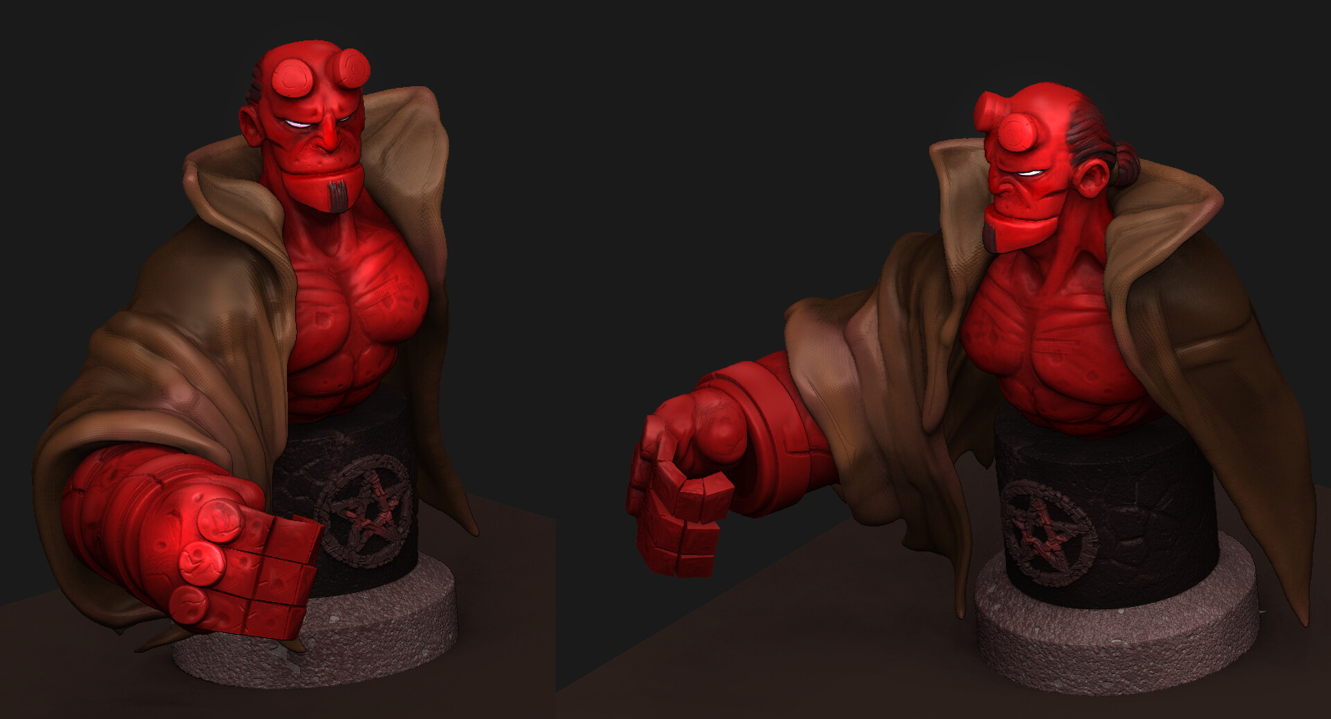 ArtStation - Hellboy comics