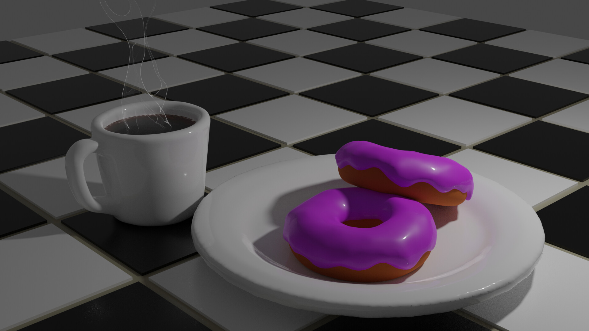 ArtStation - Donuts for Breakfast