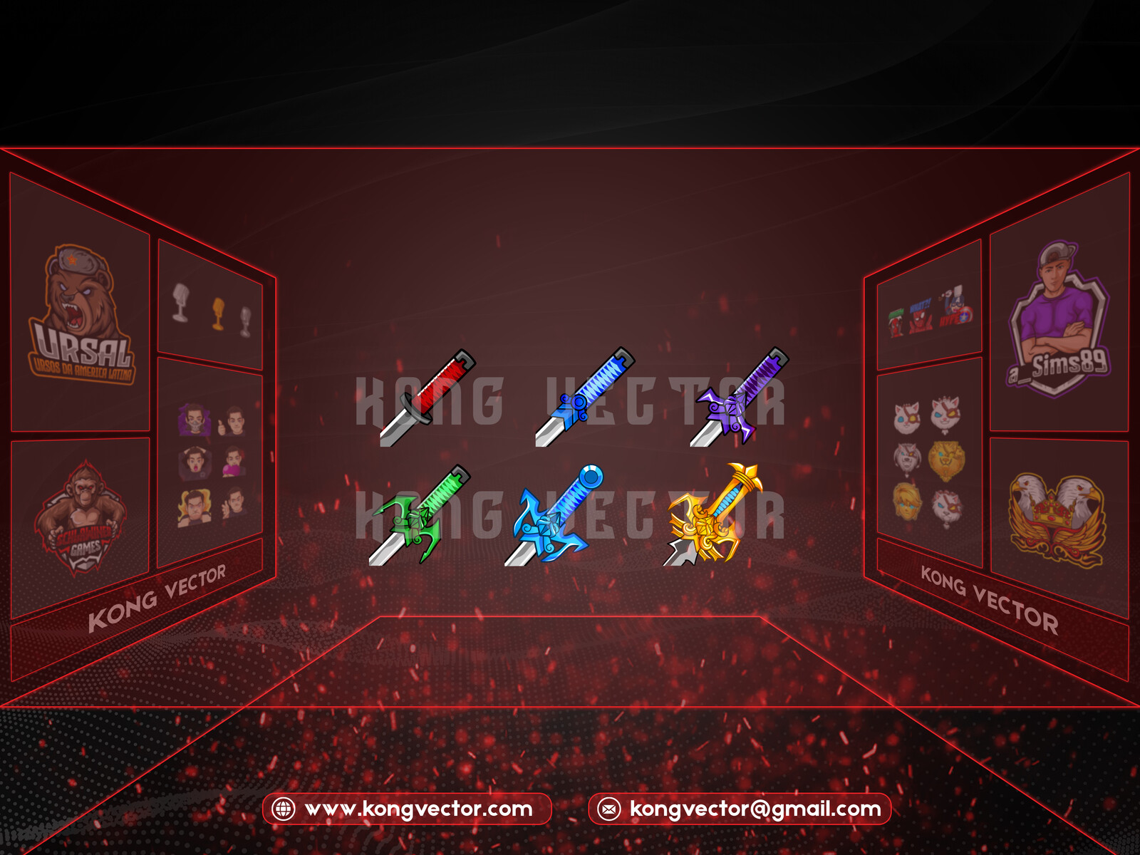 kong vector - Custom Twitch Badges