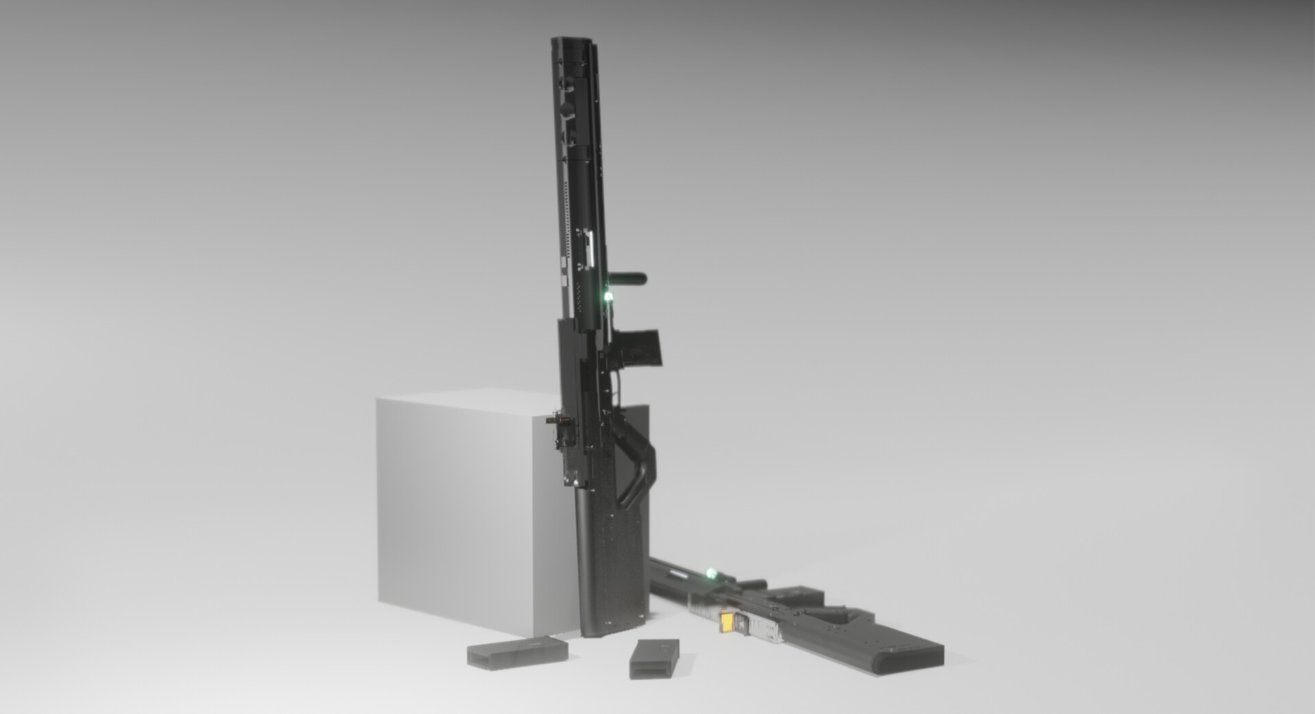 ArtStation - Weapon design/concept process and iteration