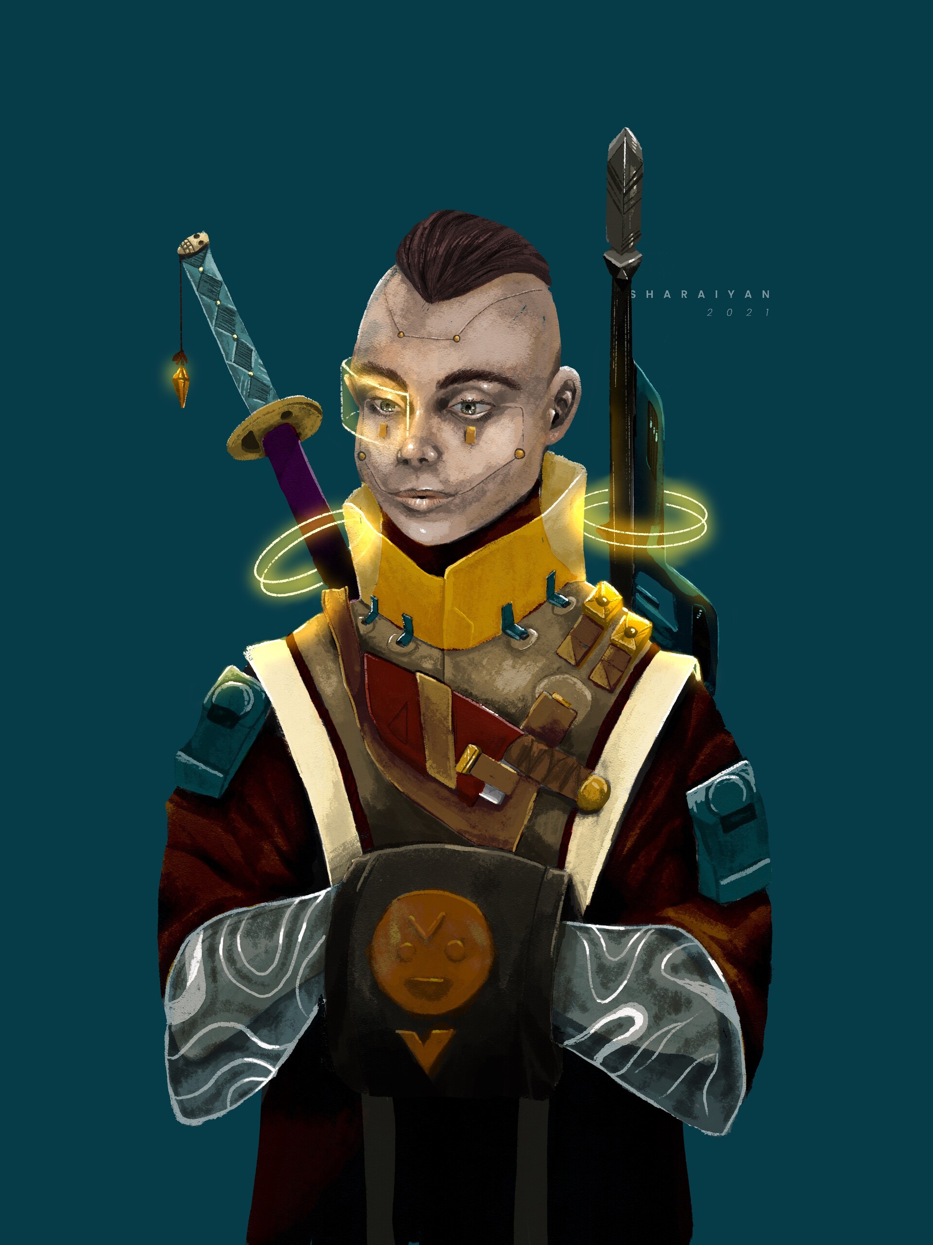 ArtStation - Tech Monk