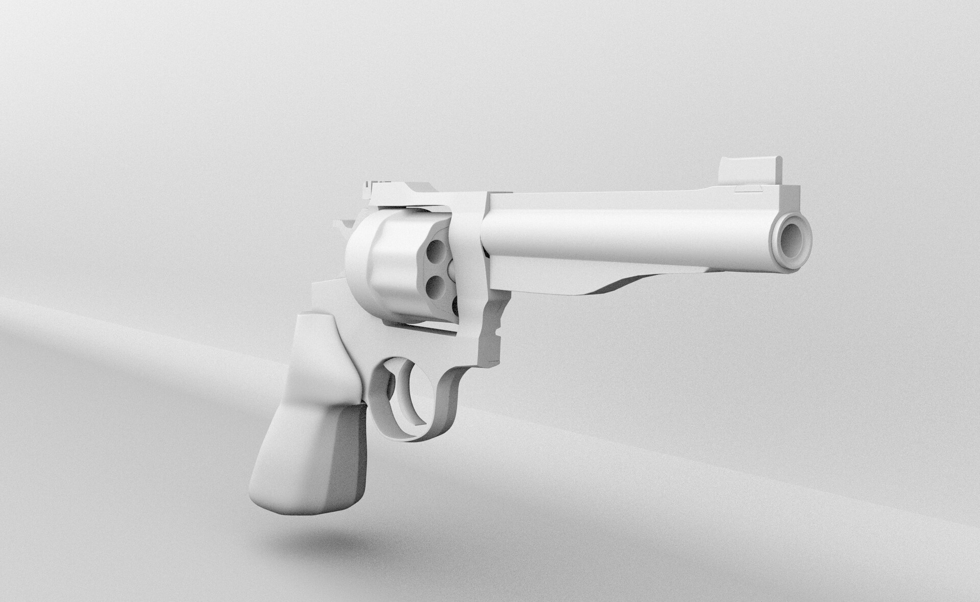 ArtStation - ..3d gun..
