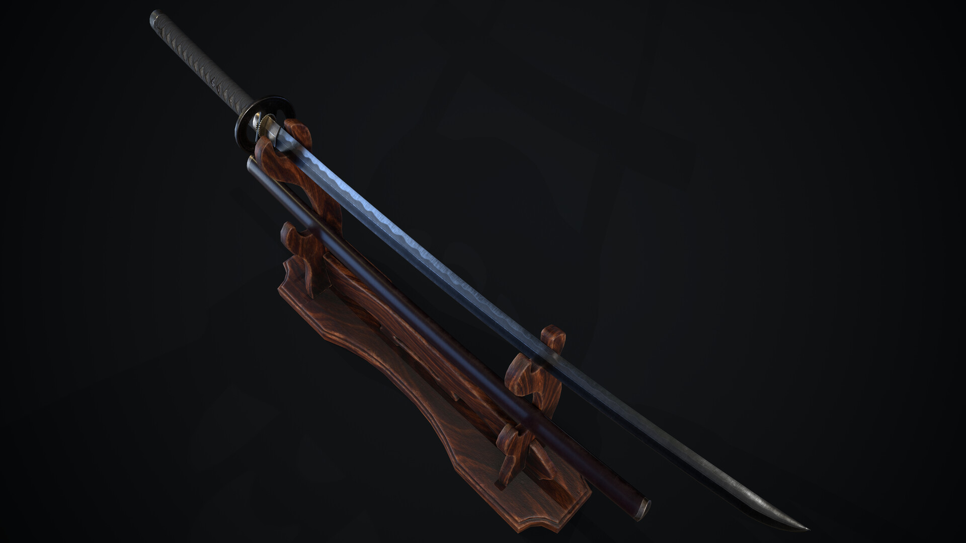 B Vegemil - Reverse blade katana