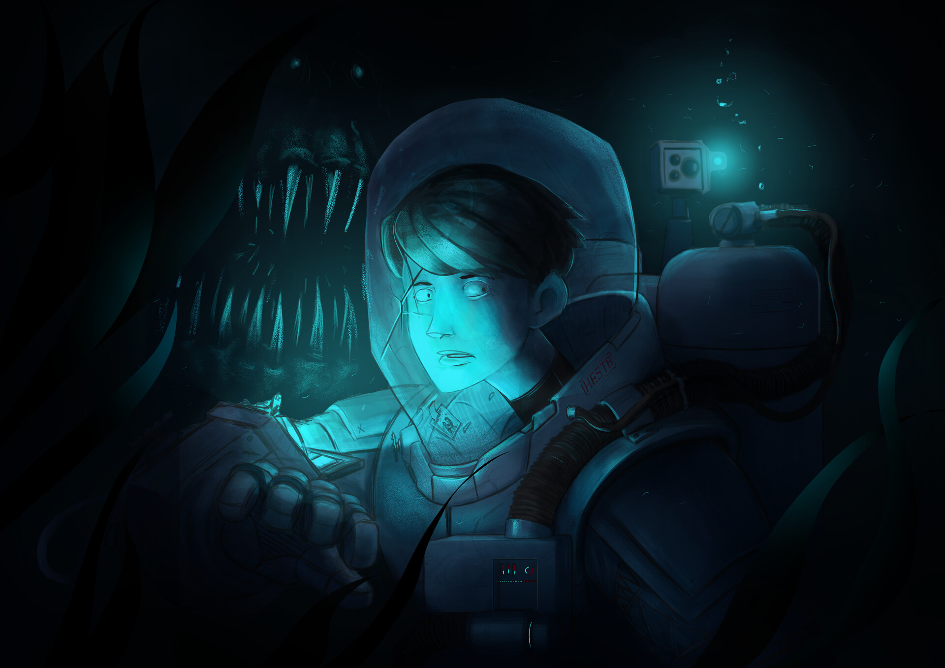 ArtStation - Megalohydrothalassophobia