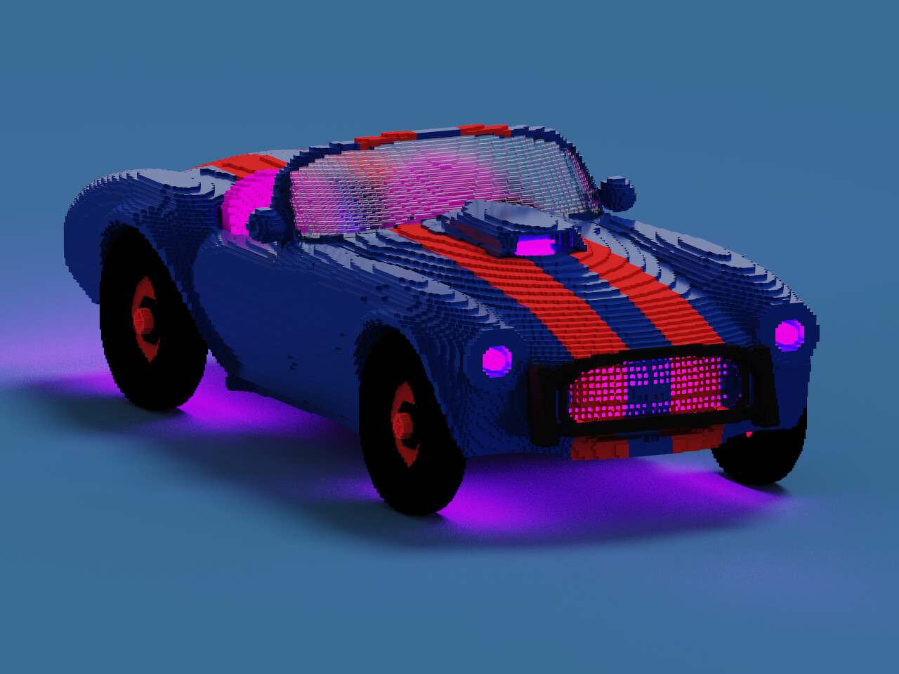 ArtStation - Voxel Car