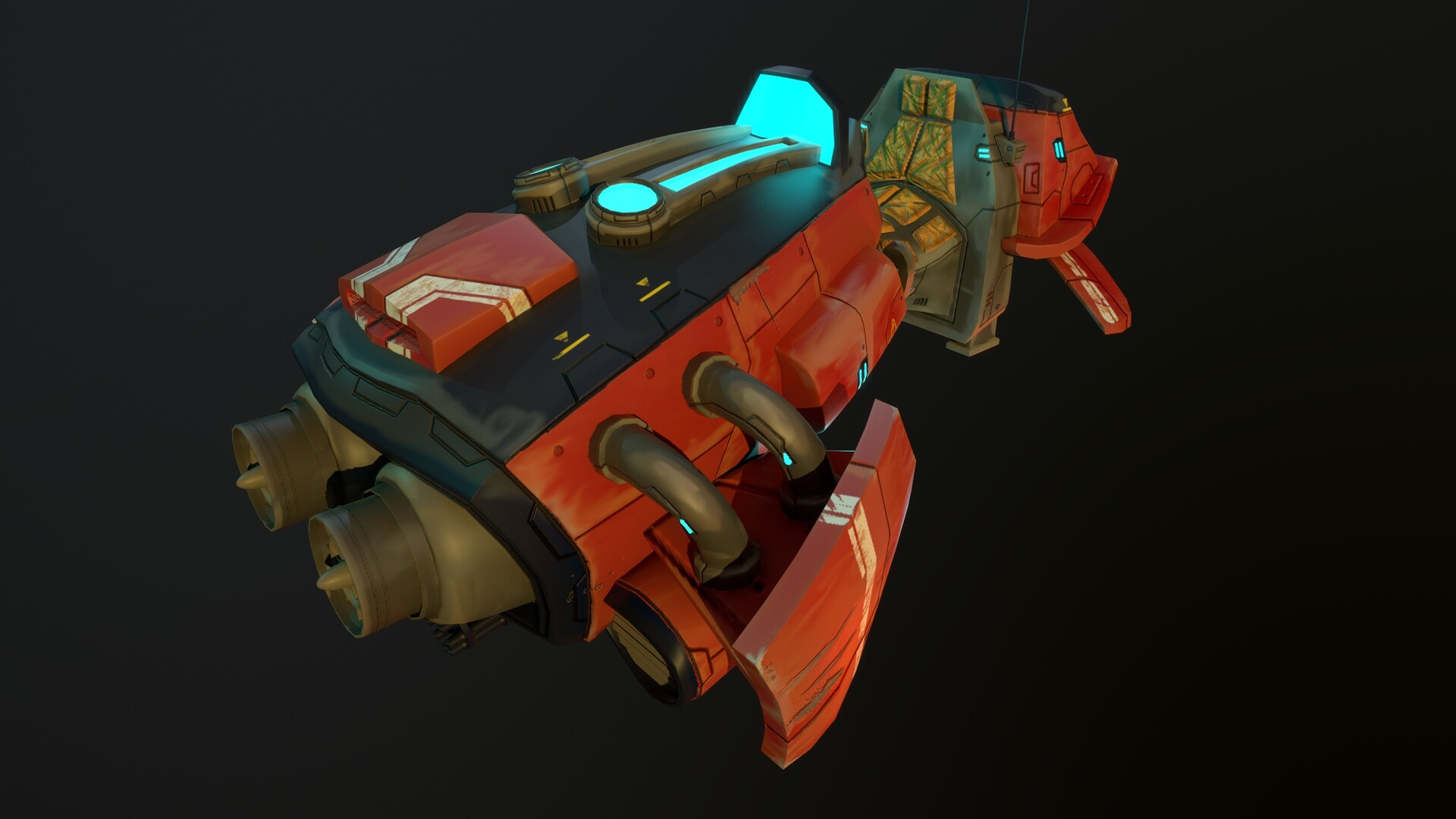 ArtStation - hover bike