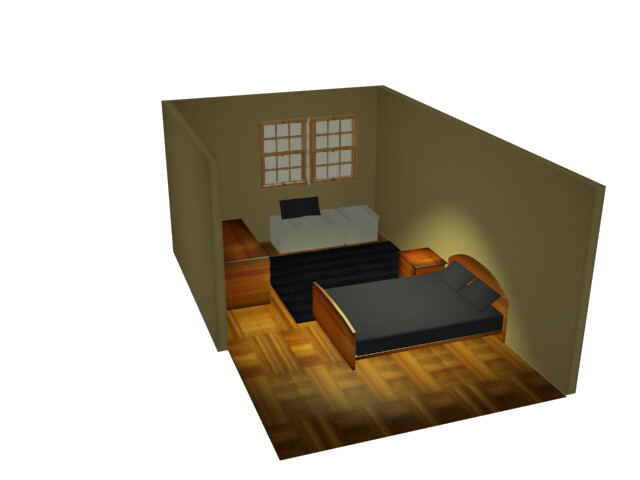 ArtStation - 3D Room model