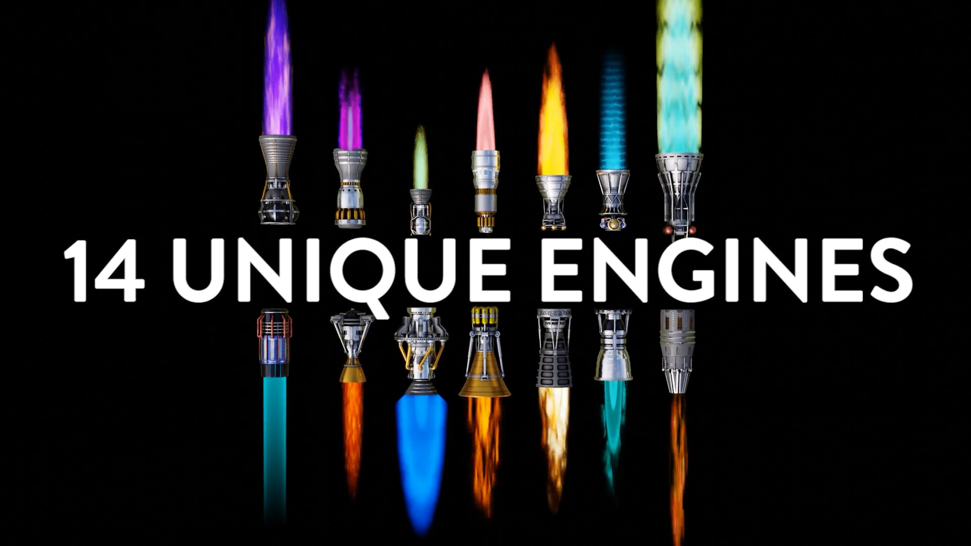 Daniel Grove - Rocket engines with procedural flame