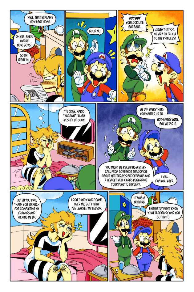 Daisy And Luigi Comics
