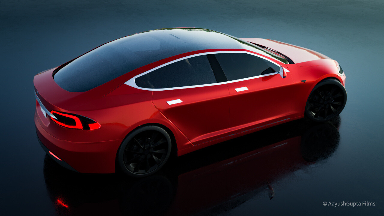 ArtStation - Tesla Model S | 3D Model