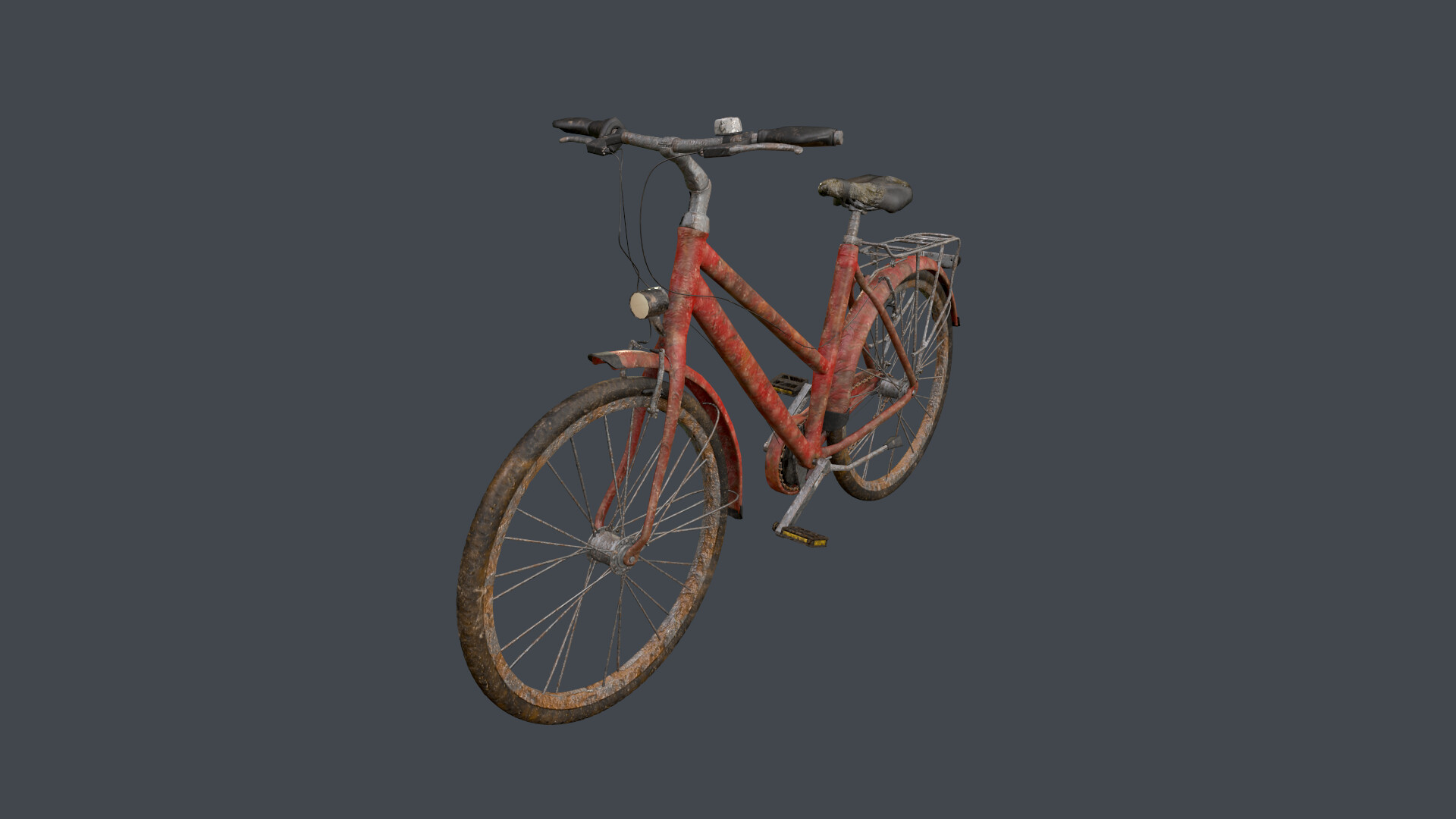 ArtStation - Old Rusty Bike
