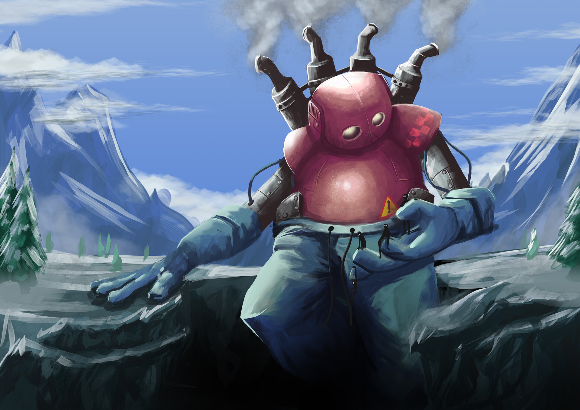 ArtStation - Automata concept art "r10"