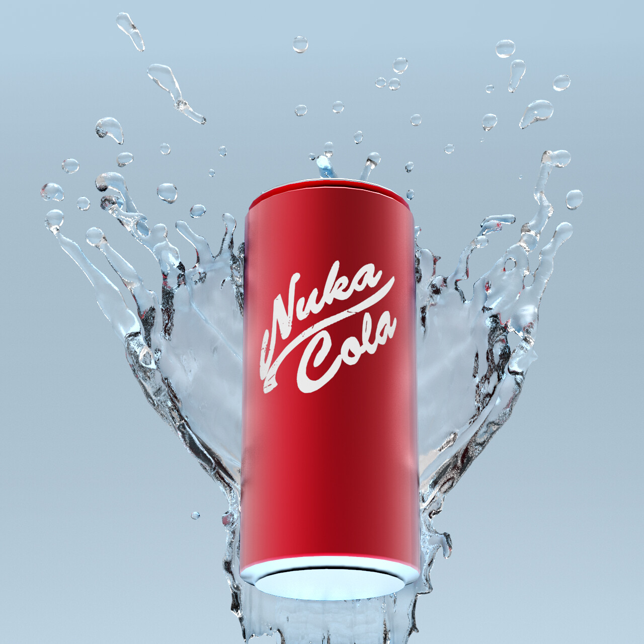 ArtStation - Nuka Cola Fan Art