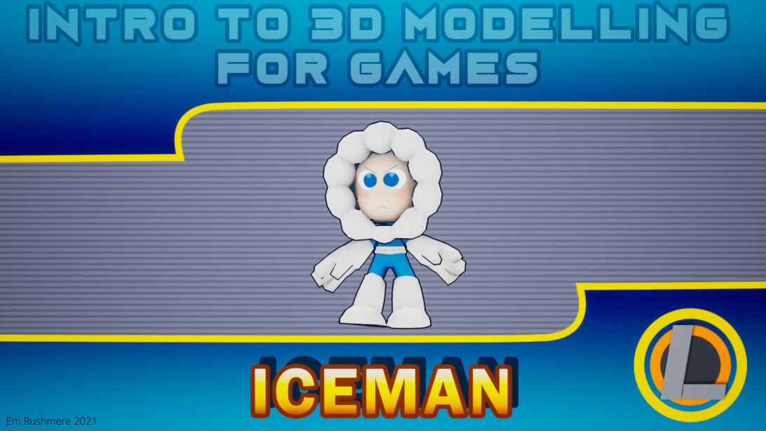 ArtStation - Iceman Low Poly Model