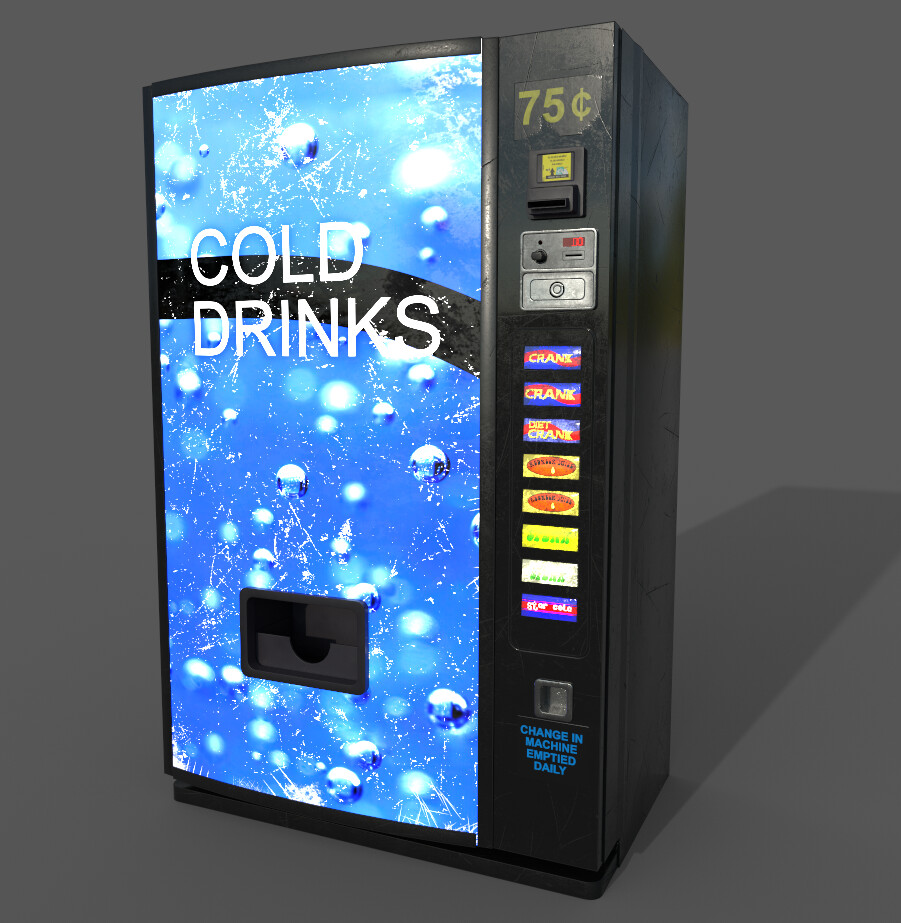 Steven White - Vending Machine Game model