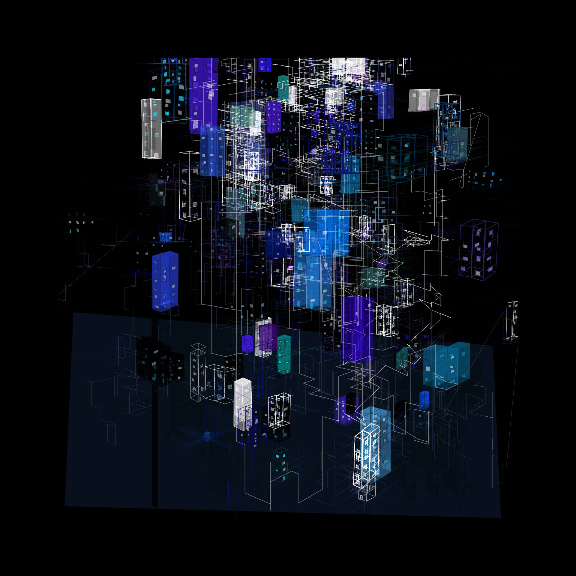 ArtStation - 3 city night 3