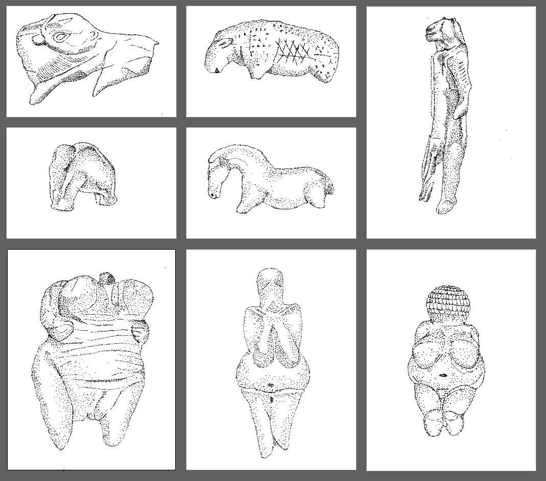 ArtStation - Paleolithic Art, in Stipple