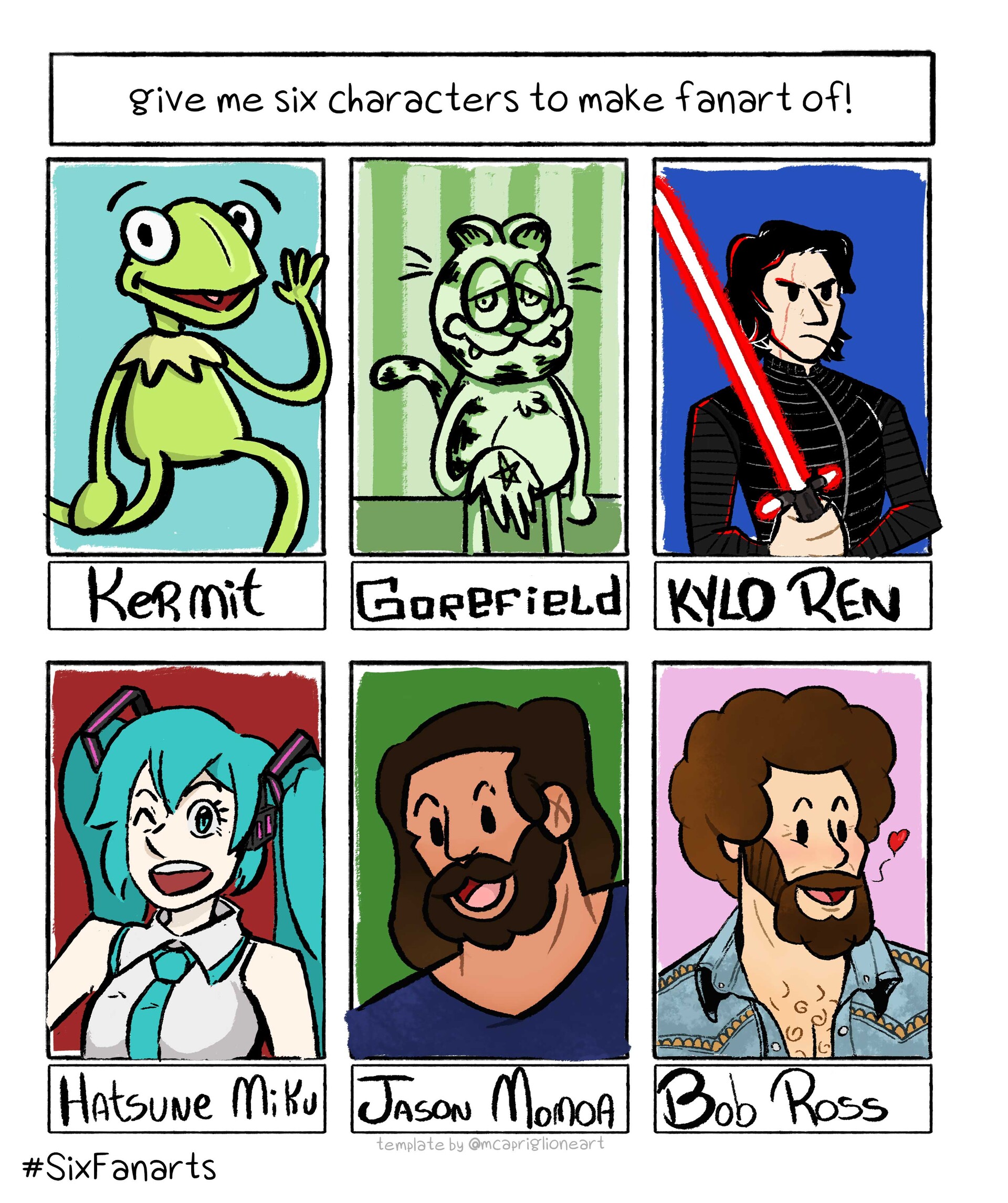 ArtStation - Six Fanart challenge