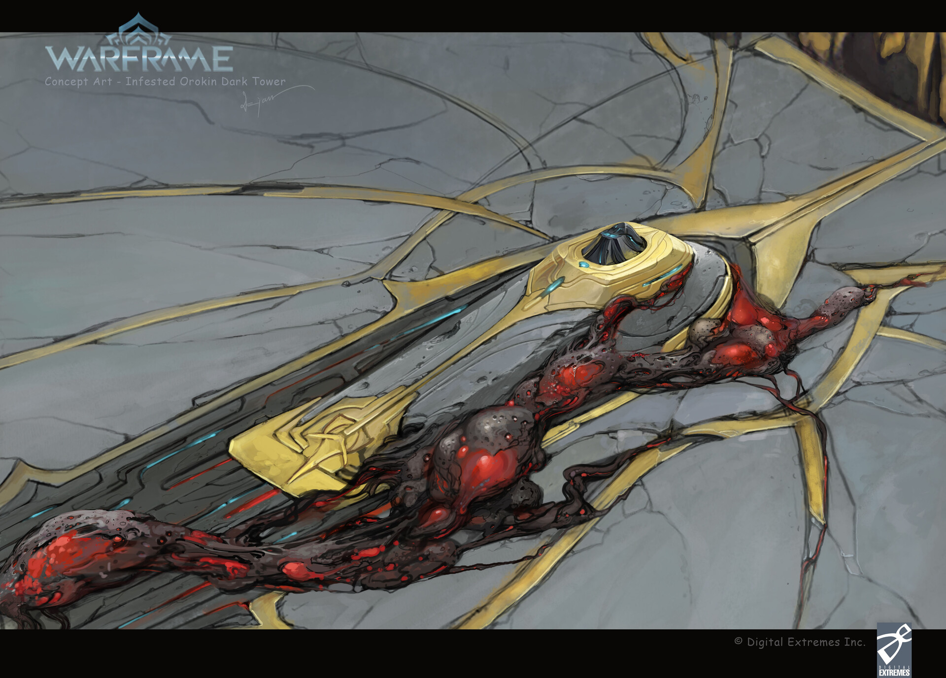 Dejan Ostojic - Warframe - Infested Orokin Tower