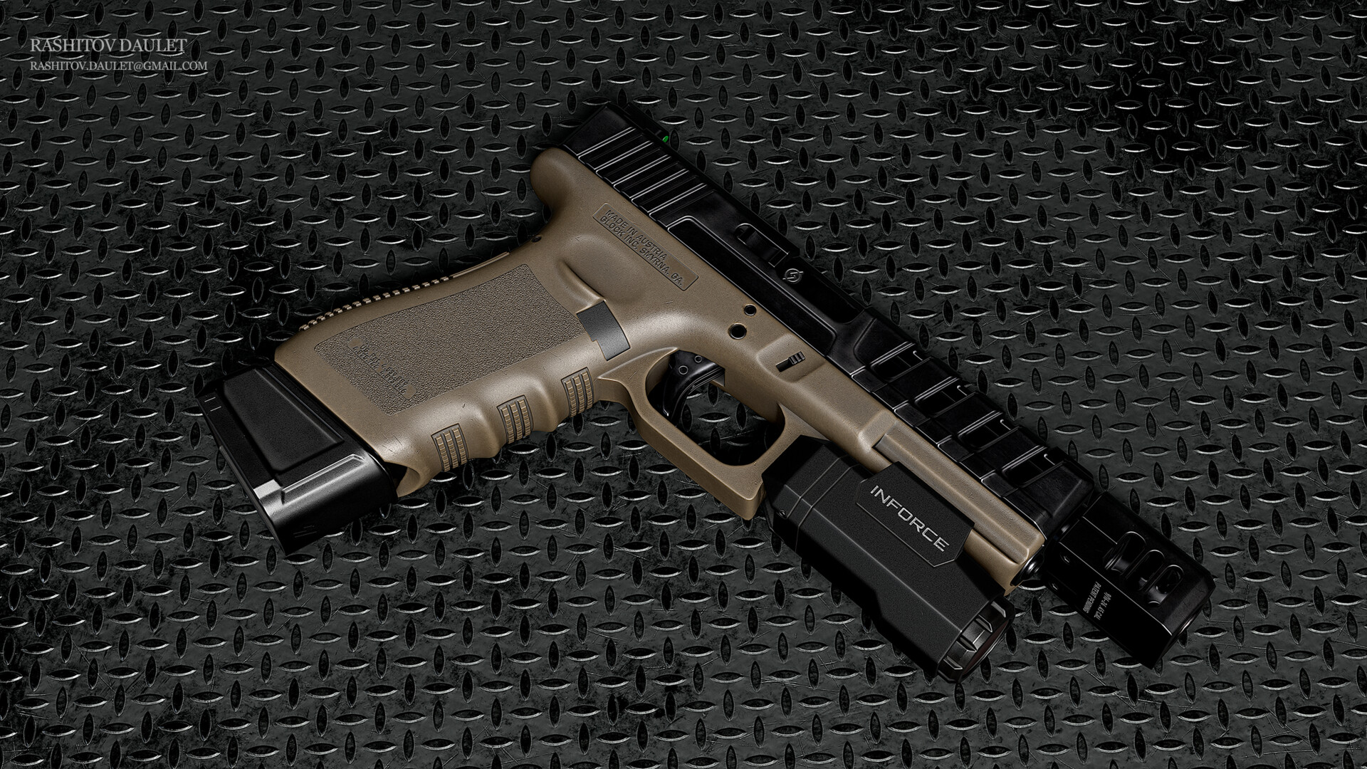 Daulet Rashitov - Custom Glock 37 G.A.P .45