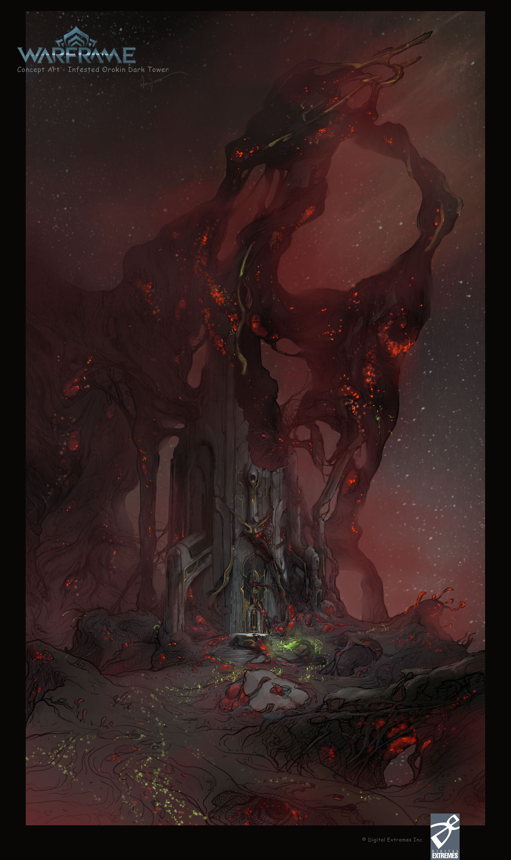 Dejan Ostojic - Warframe - Infested Orokin Tower